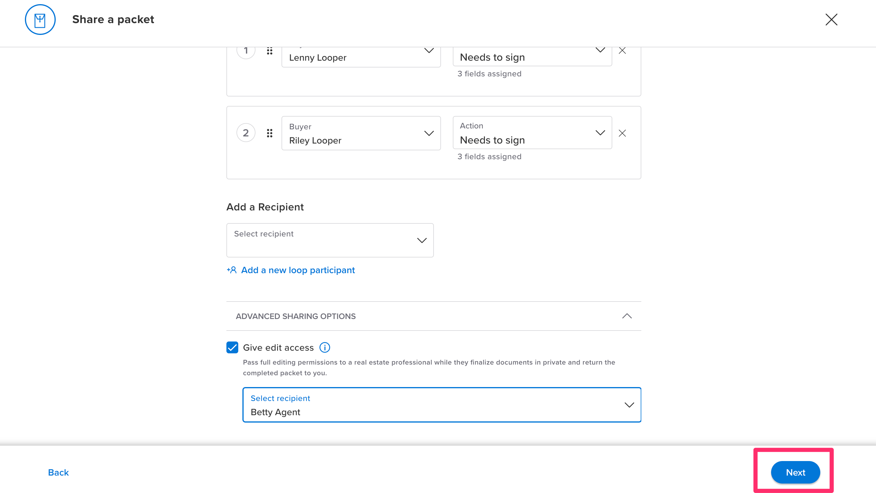 2.0 Give edit access