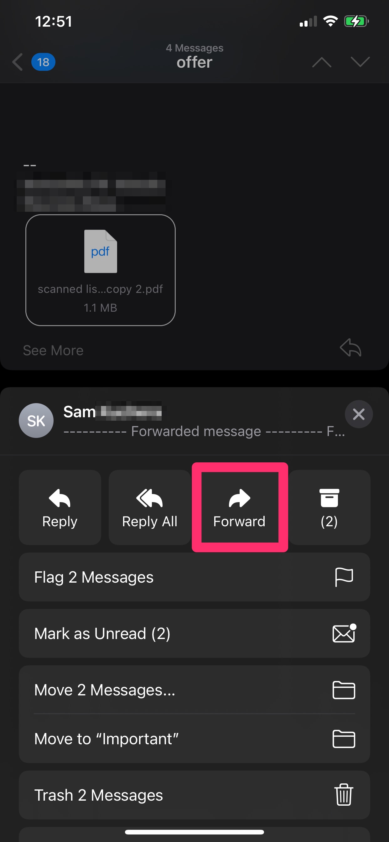 iOS - Adding Documents to a Loop