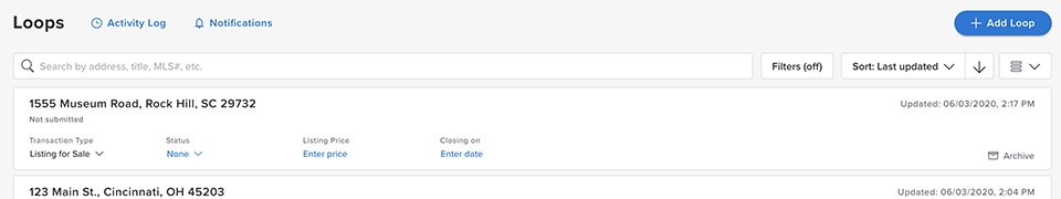 2.1: Linking to a MLS Listing