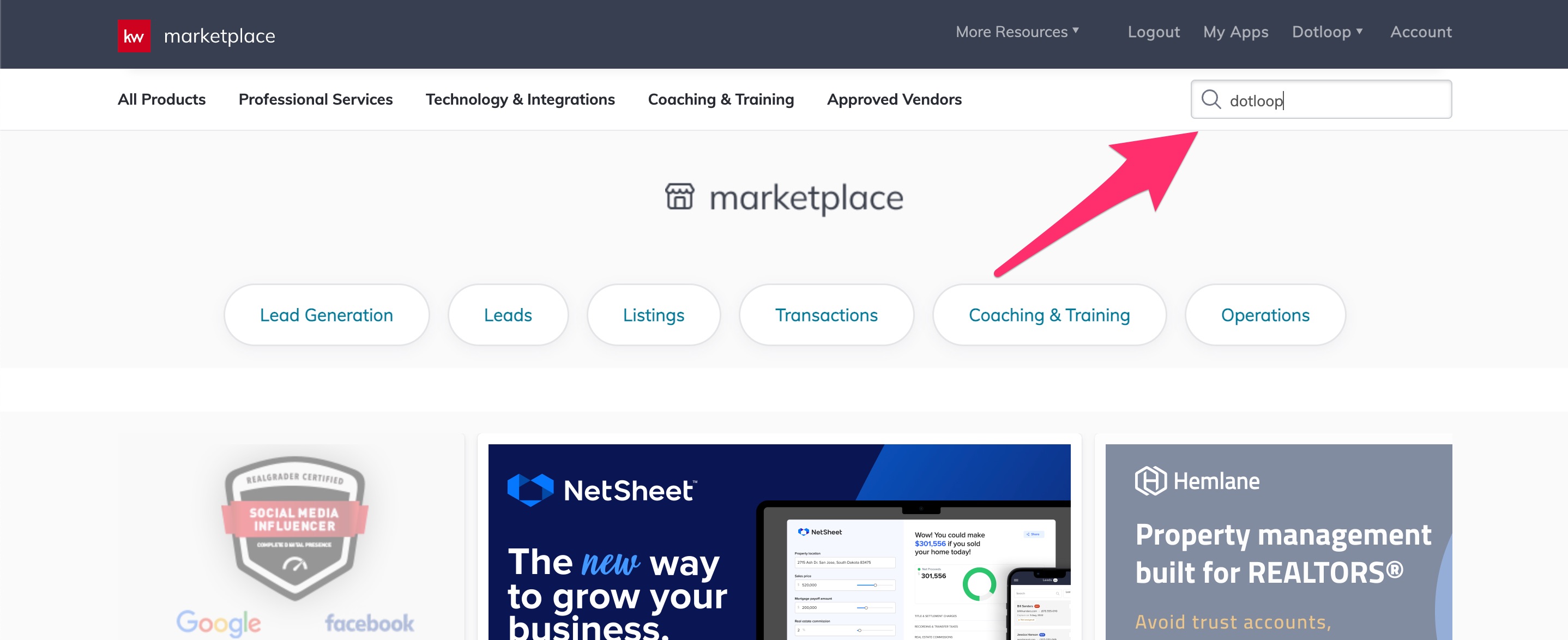 Activating and Connecting Command and dotloop