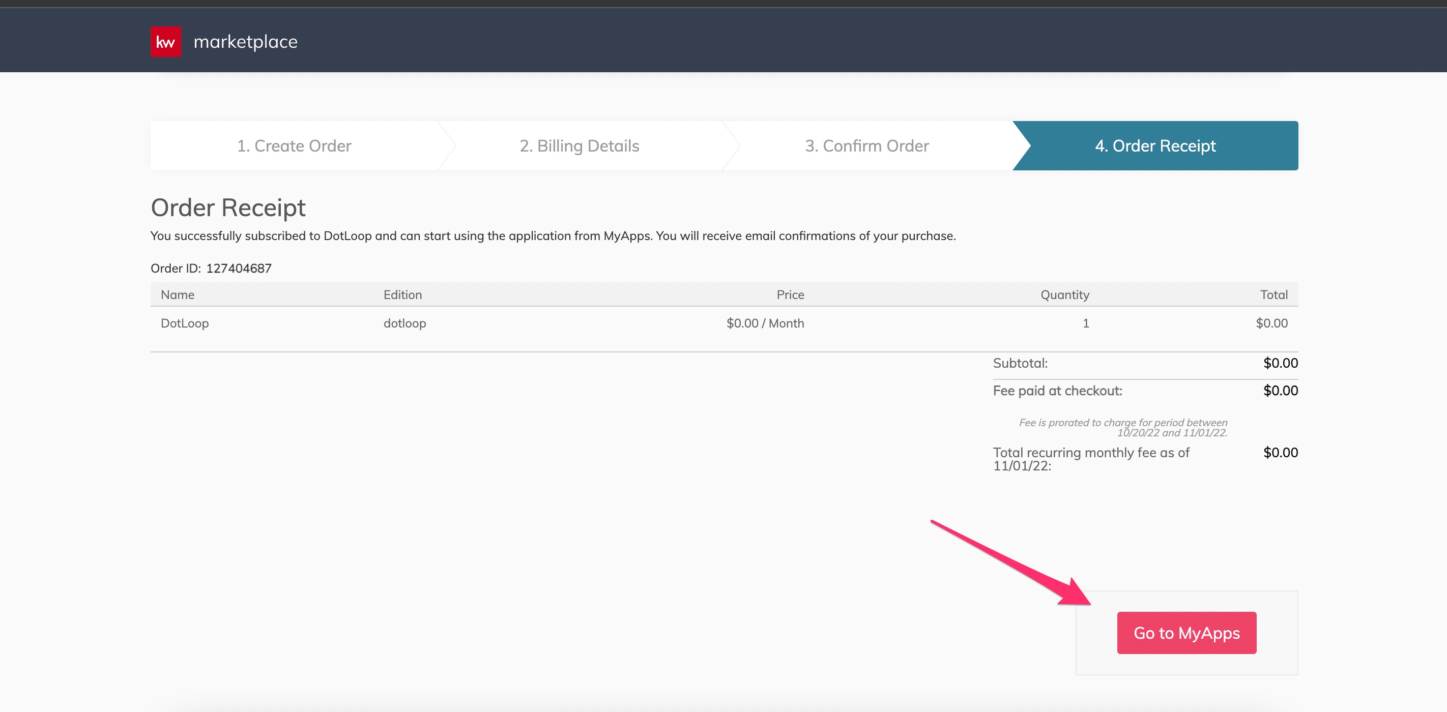 Activating and Connecting Command and dotloop
