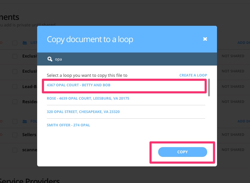 Apply Template in a Loop