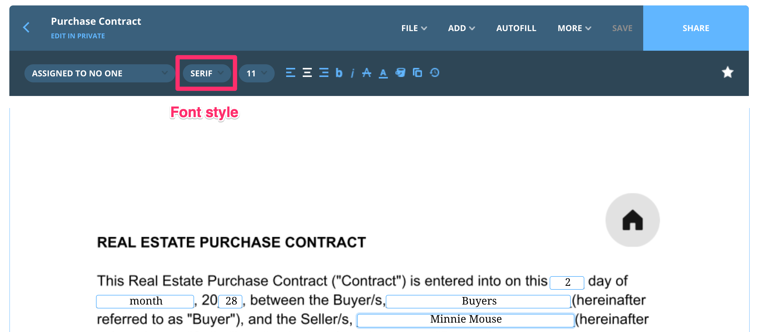Working With Interactive Documents