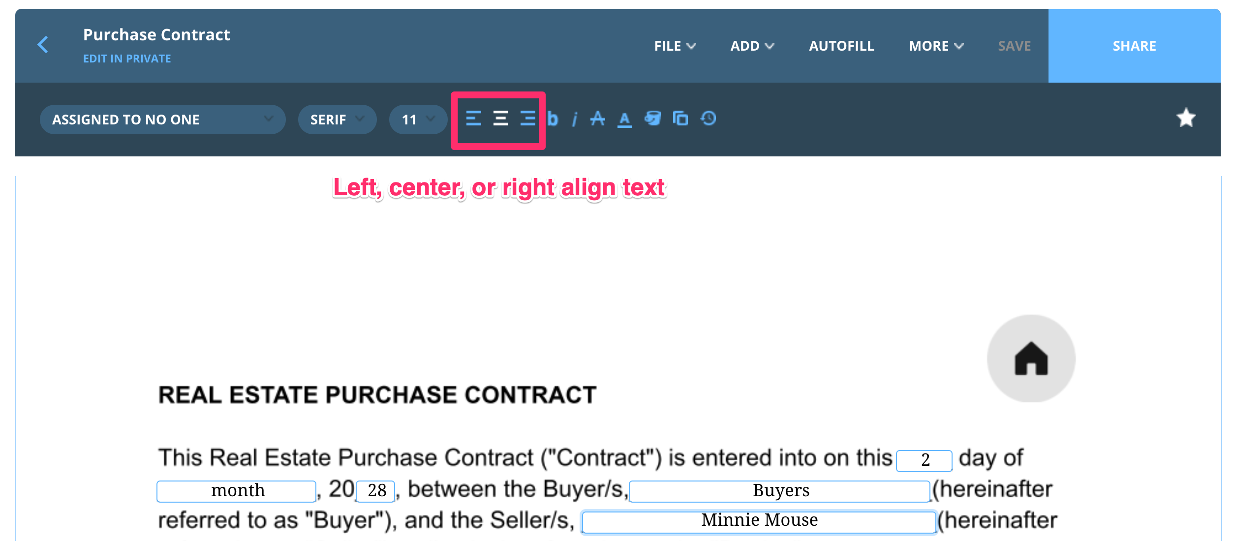 Working With Interactive Documents