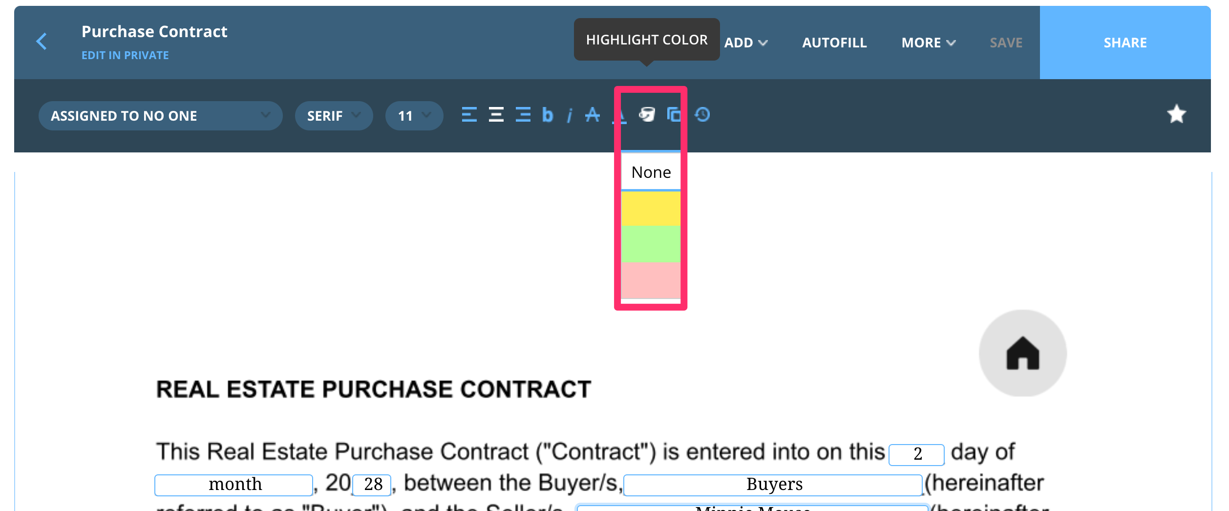 Working With Interactive Documents