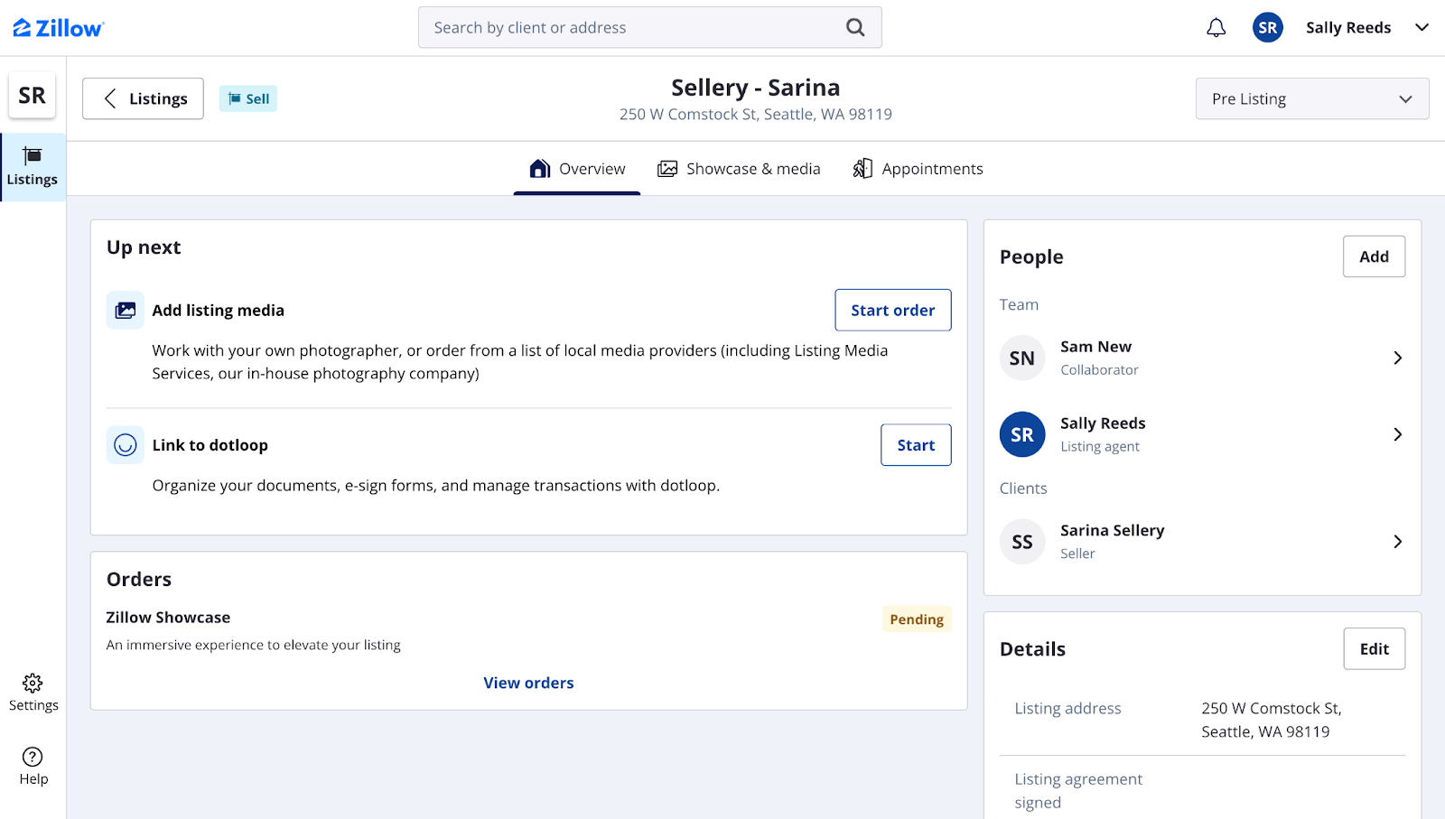 Showcase Integration