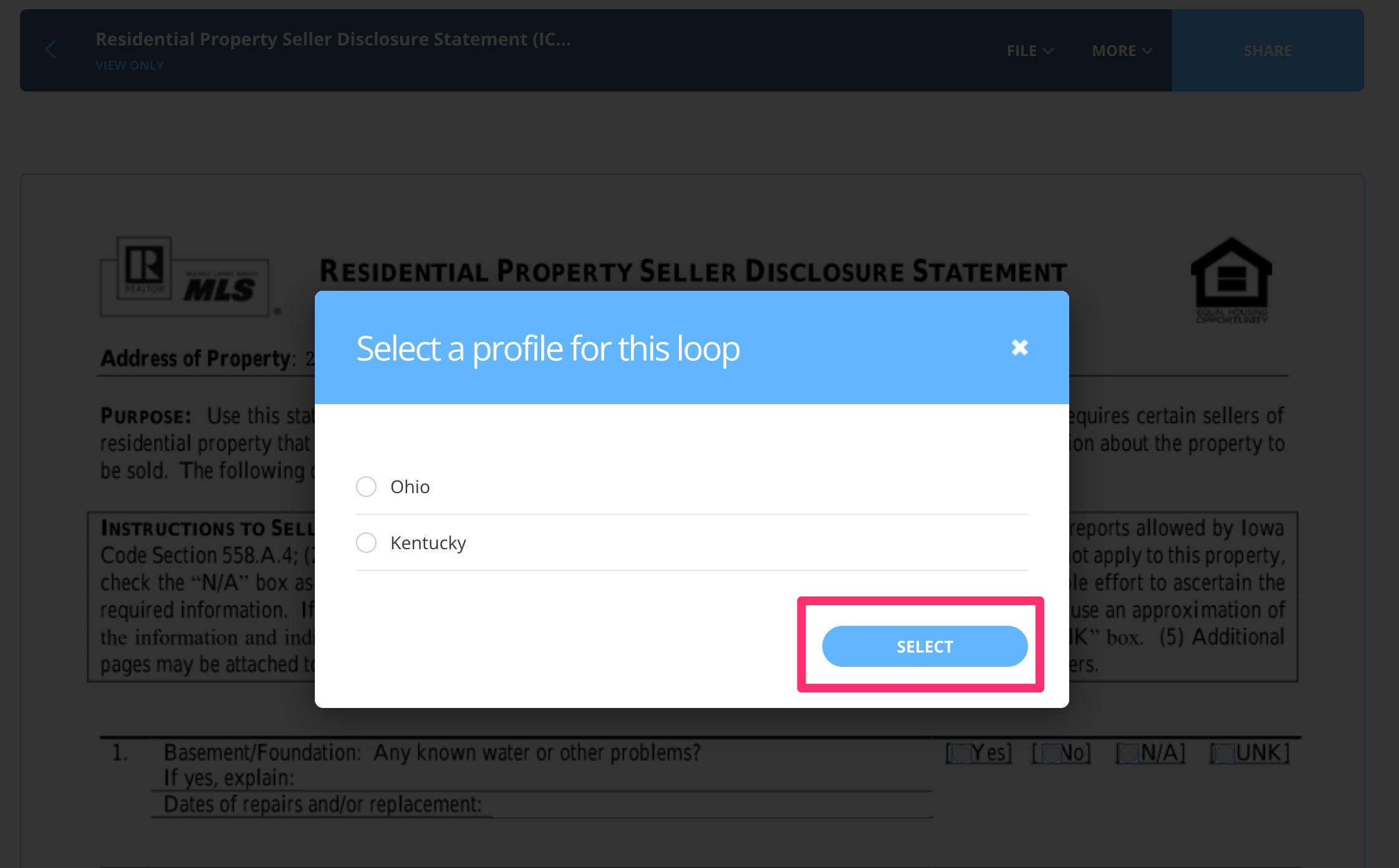 Managing Loop Invitations
