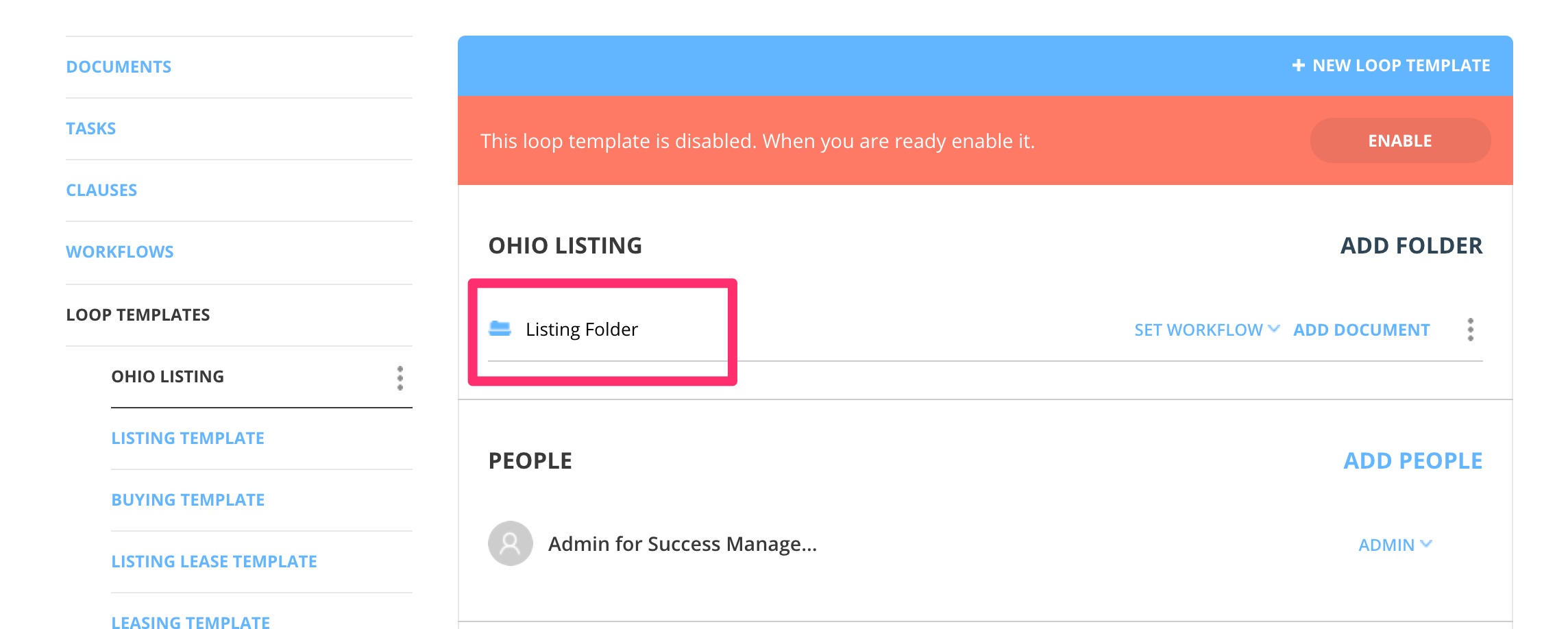 Loop Templates