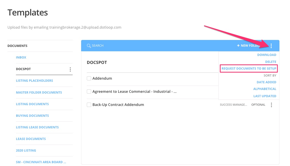 Docspot: Submitting your Forms and Guidelines