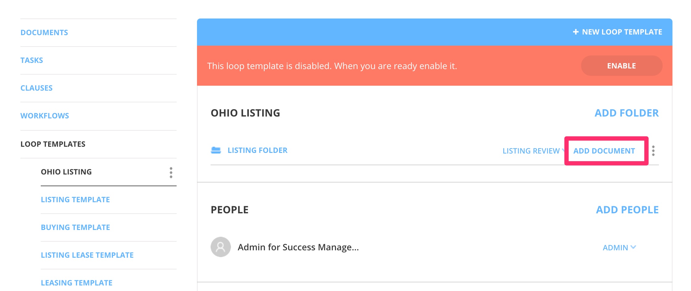 Loop Templates